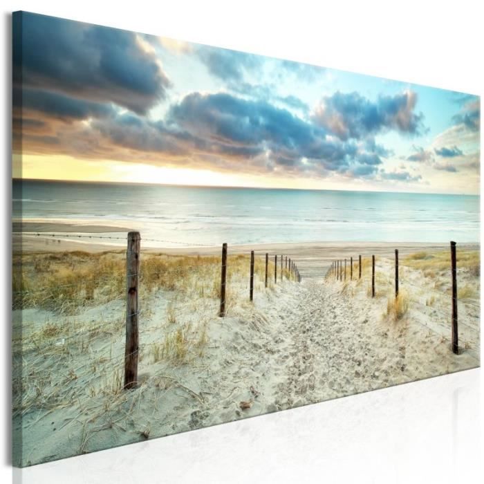 Tableau - PARIS PRIX - sand Path Narrow - 50 x 150 cm - Multicolore ...