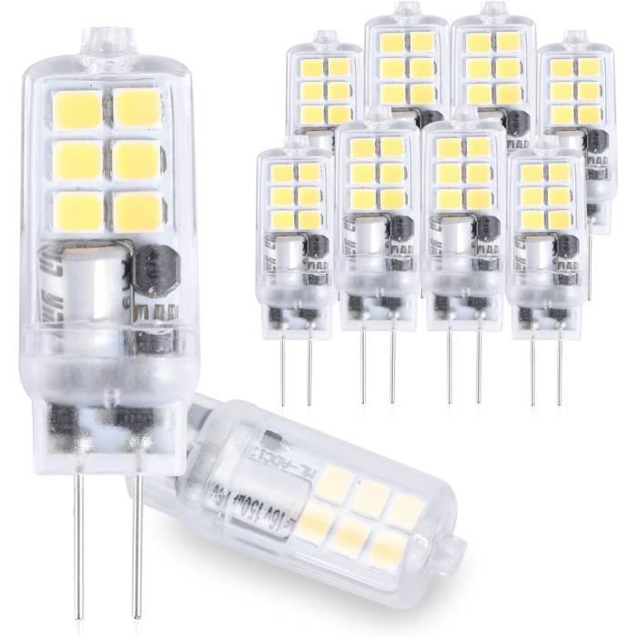 G4 Led Lampe 12V 1.2W 6000K Blanc Froid, 280Lm Non-Dimmable ...