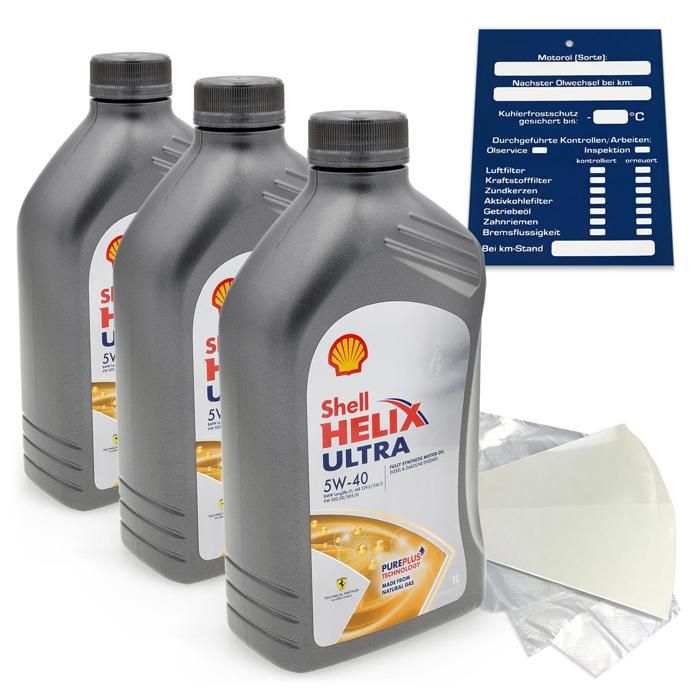 3 Litre Original Shell Helix Ultra Huile Shell - Cdiscount Auto
