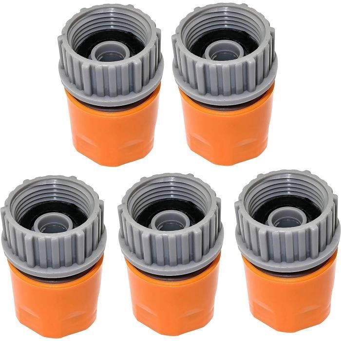 C47476 - Lot De 5 Raccords-Adaptateurs De Robinet À Visser Pour Tuyau 1 ...