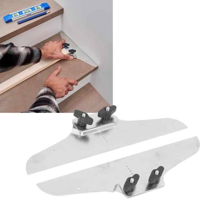 VBESTLIFE Modèle de mesure d’escalier Ensemble de modèles de marches d ...