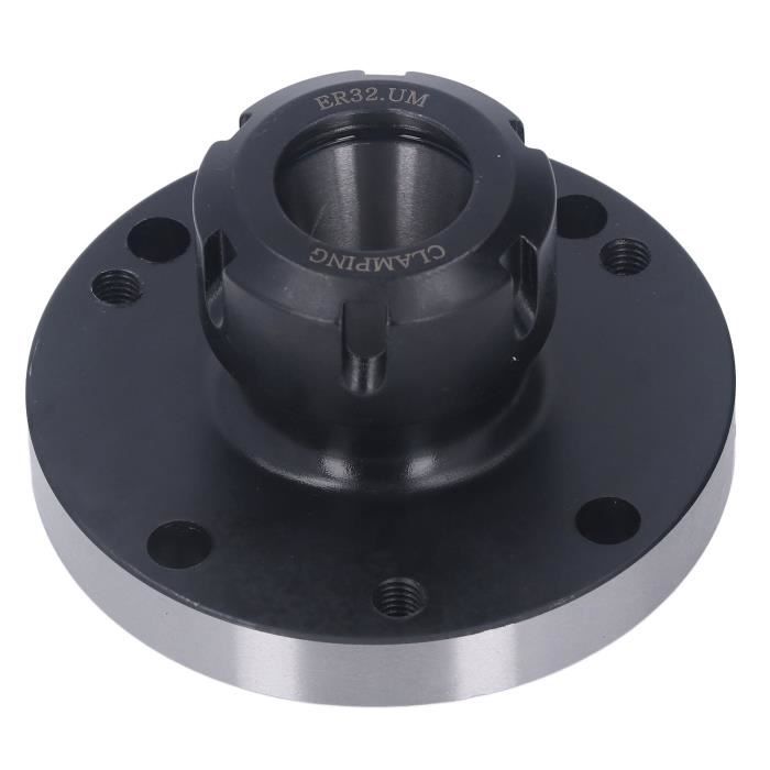 YOSOO Mandrin à collet Collet Chuck Base ronde 7 trous de montage 100 ...