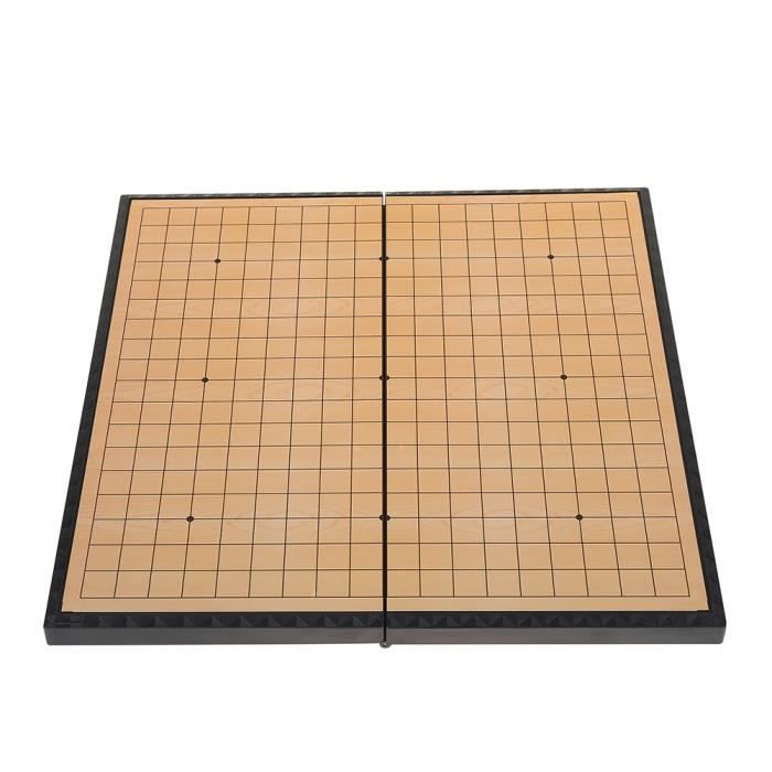 FHE Ensemble de jeu Go Go Game Set Planche magnétique pliante Weiqi ...