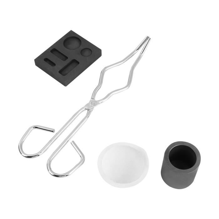 Creuset de fonderie creuset de fusion, creuset en graphite, kit de ...