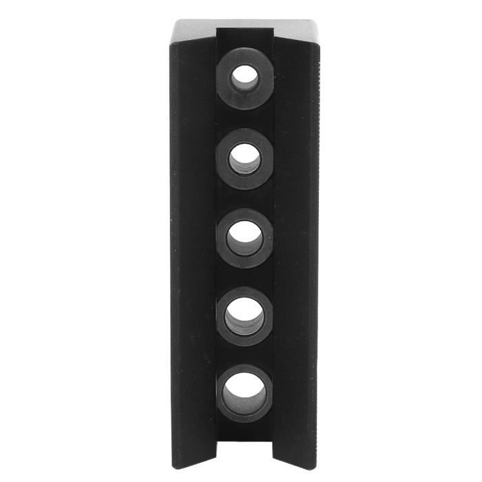 Zerone Perceuse d'angle Guide d'angle droit à trou rond en alliage d ...