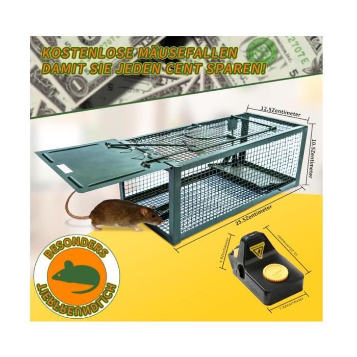 Piege a Rat/Piège à Rats Vivant/Grand piège à rongeurs pour la Capture ...