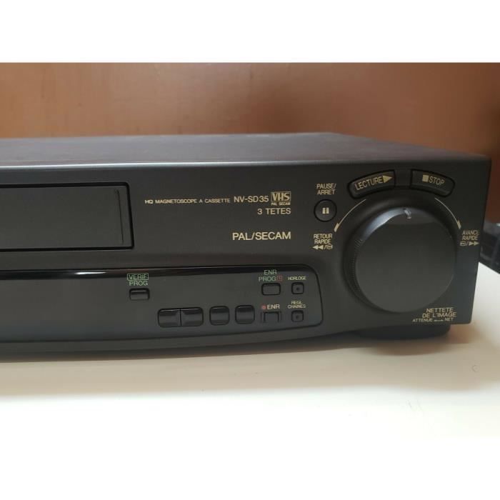 MAGNETOSCOPE PANASONIC NV-SD35 LECTEUR ENREGISTREUR K7 CASSETTE VIDEO ...