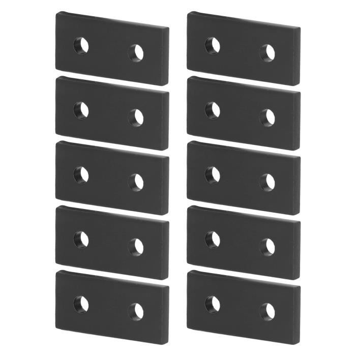HURRISE Lot de 10 Plaques de Fixation Plates en Alliage d'Aluminium ...