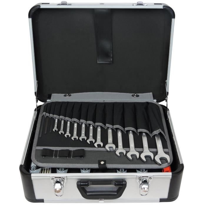 Malette à Outils Complète en Aluminium 164-pièces - FAMEX 429-88 ...