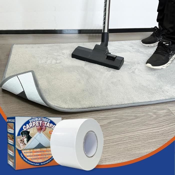 Ruban Adhésif Double Face Pour Tapis, Sols Et Tapis, Pr Antidérapante ...