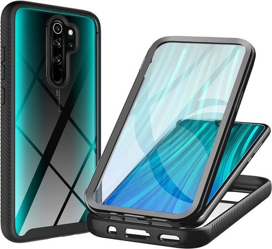 Coque Xiaomi Redmi Note 8 Pro Antichoc avec Protège-écran et Full Body ...
