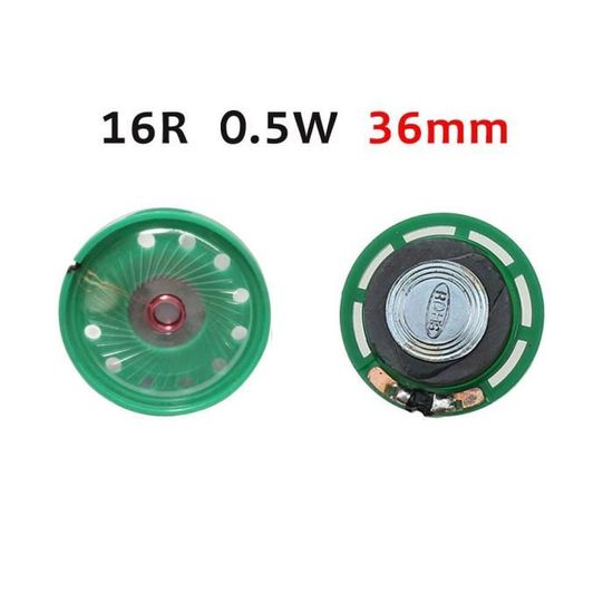 Chengaoran – haut-parleur en corne, 1 pièce, 8 Ohm, 0.25W, 0.5W, 16Ohm, 8R, 16R, 32R, 20mm, 21mm ...