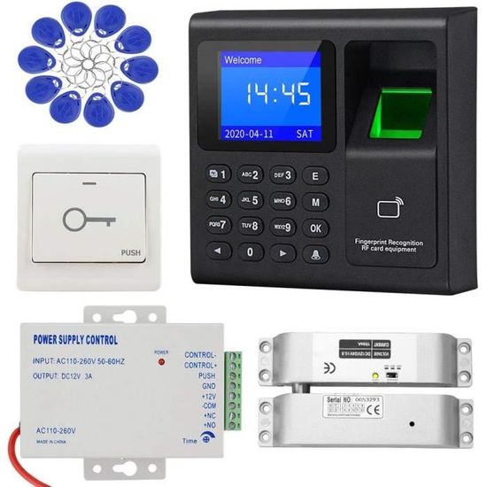 Kdl Clavier À Empreintes Digitales Complet Système Contrôle D accès ...