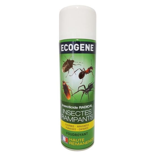 Insecticide special insectes rampants aerosol 500ml ECOGENE - Cdiscount ...