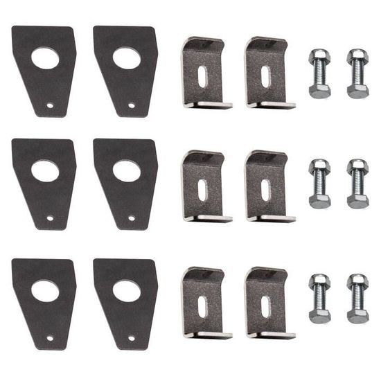 6" Lot De 6 Supports Universels De Gouttière De Toit De Roof Rack ...