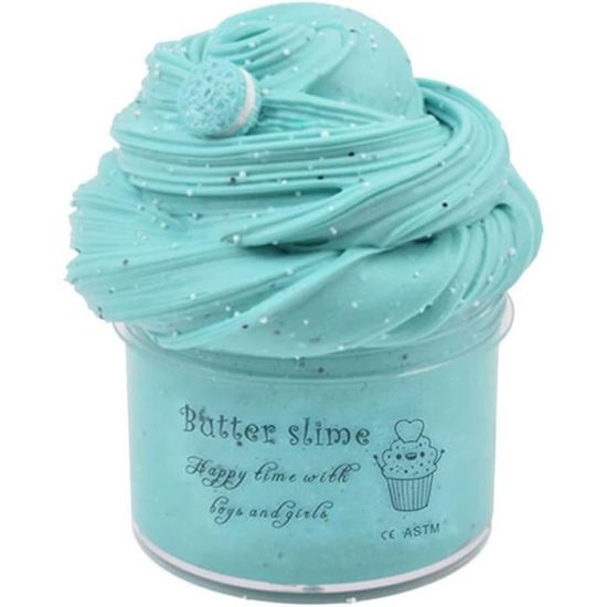 DIY Slime Fluffy, Moelleux Blue Belle Cloud Boue De Cristal Clay ...