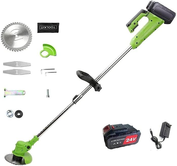 Coupe-Herbe à Gazon sans Fil Outils de Tonte de Jardinage Portables Coupe-Herbe Coupe-Bordures ...