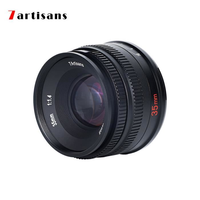 35mm F1.4-noir-Nikon Z-7artisans 35mm F1.4 Mark II APS-C Manuelle Premier Objectif pour Sony E ...
