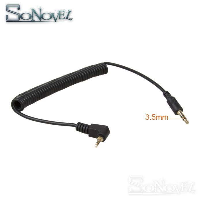 Câble De Connexion Pour Obturateur De Télécommande, 3.5mm, C1-60e3 ...