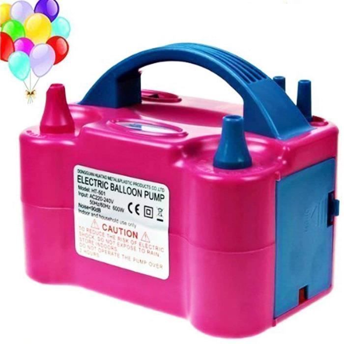 AMZDEAL Électrique Gonfleur Ballon 600W - Pompe à Air avec Double Buses ...