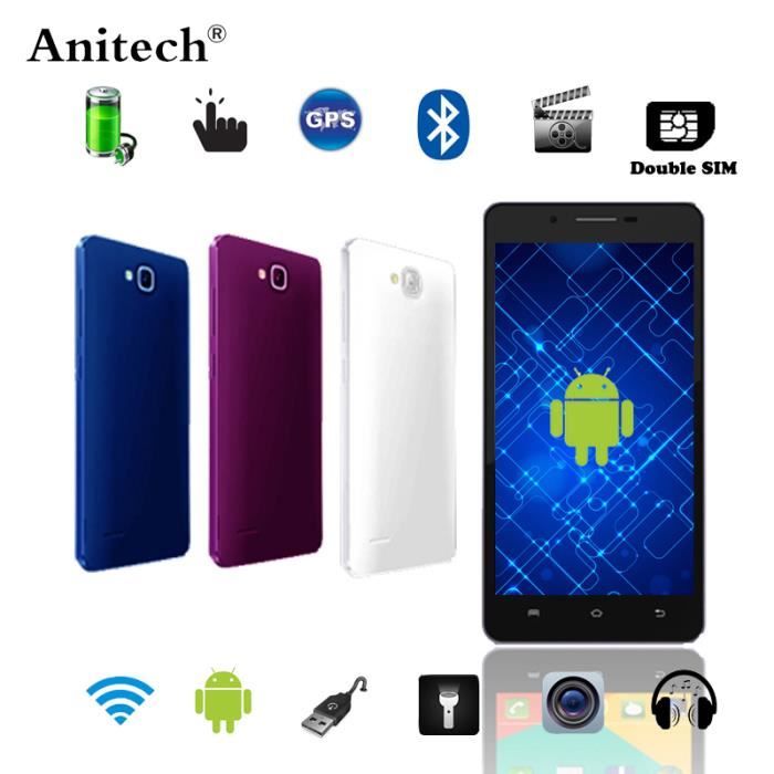 3G Smartphone Téléphone Portable Tablette téléphone Double SIM écran HD ...