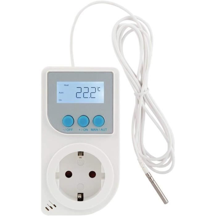 Thermostat Universel Avec Senteur "Premium" (Thermostat De Prise Pour Chauffage-Chauffage, Par ...