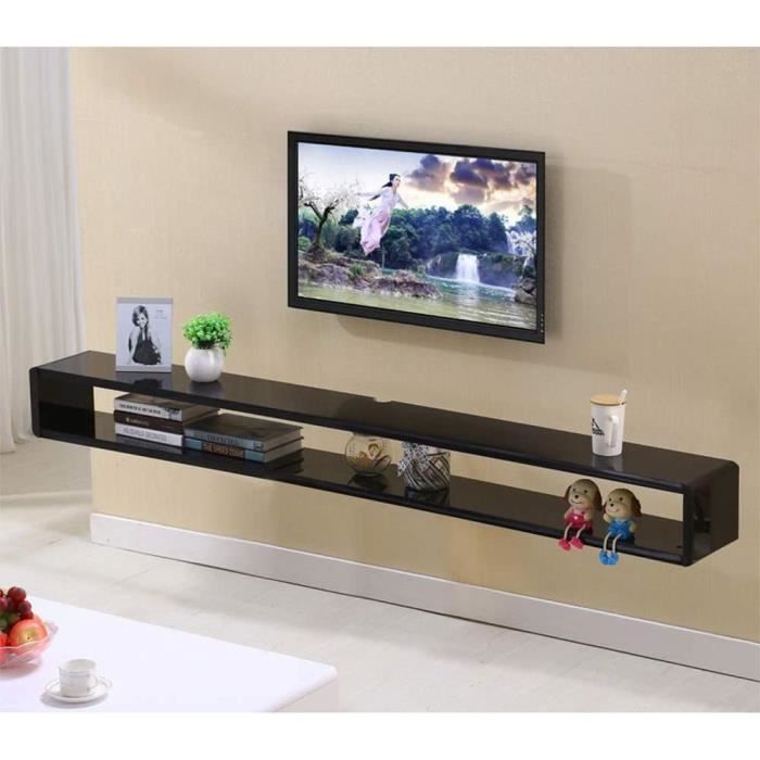 Tv Cabinet Shelf Set-Top Box Wifi Router Shelf Tv Rack Wall-Mounted Tv ...