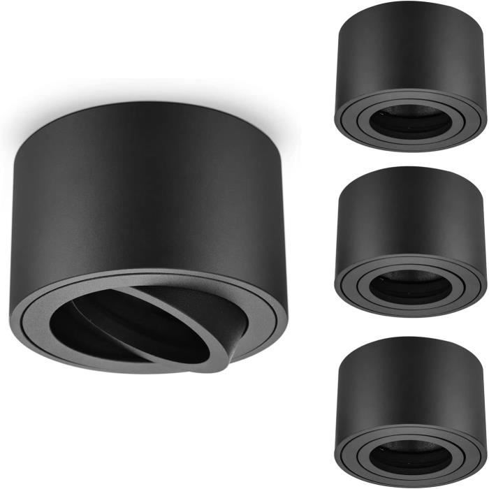 Spot En Saillie Orientable, Plafonnier Luminaire Pour Module Led, Ronde ...