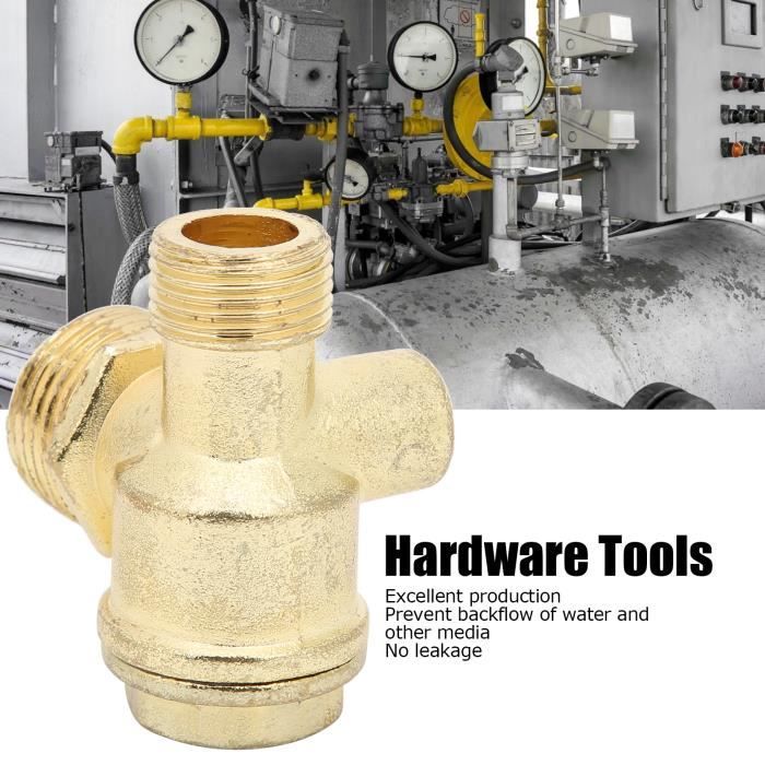 Clapet anti-retour en alliage de zinc - CUQUE - Accessoire de pompe à ...