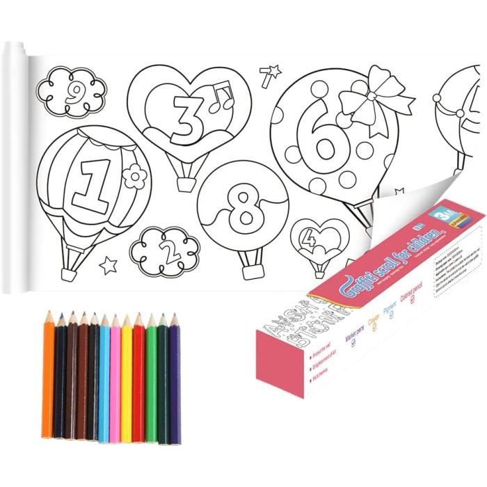 Papier De Peinture À Colorier À Faire Soi-Même Avec Crayon ...