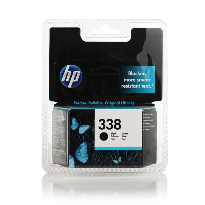 Cartouche d'encre HP 338 - Noir - 450 pages - pour HP Deskjet ...