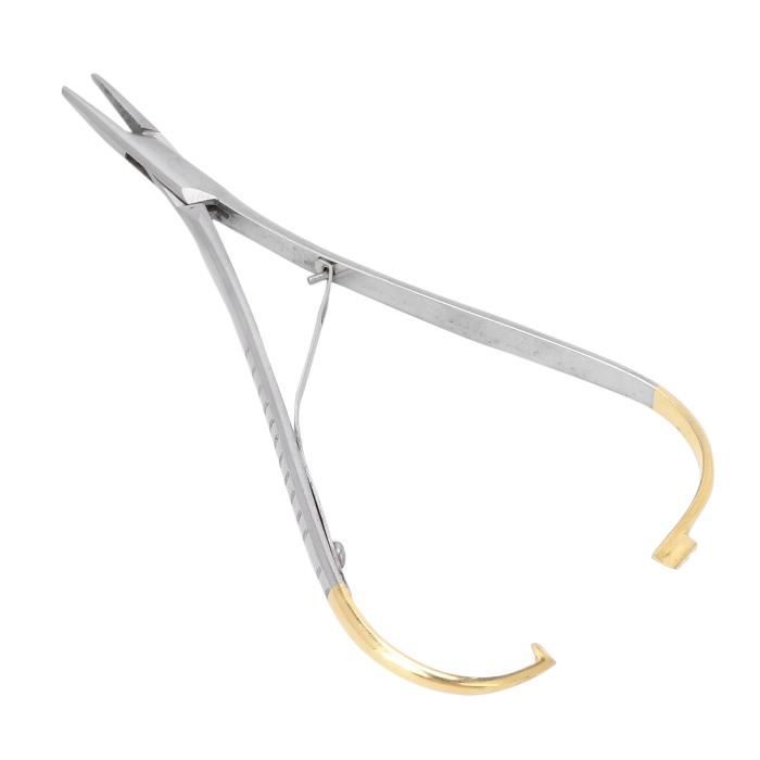 KIMISS placeur de ligature Porte-aiguilles dentaires Pince ...