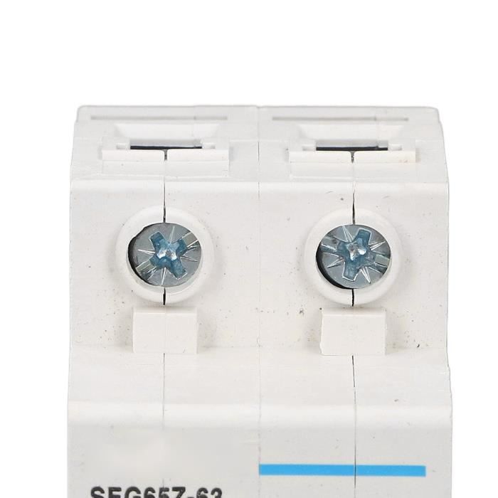 Minifinker Disjoncteur CC Disjoncteur miniature DC 2P 6KA 400V Commutateur d'air pour grille de ...