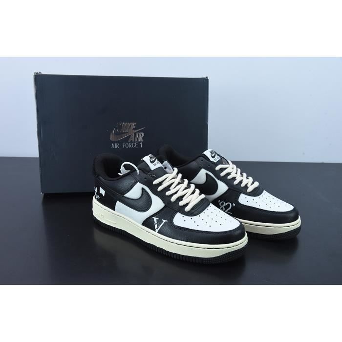 BASKETS Niike-Airs-Forces 1 07 Low LV8 Black White DO5220-168 AF1 Airs ...