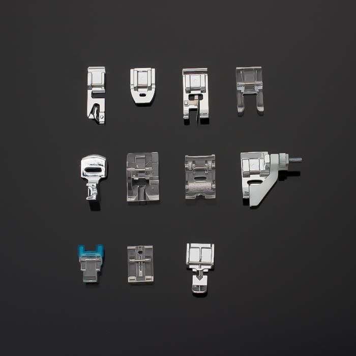 Machine à coudre,Brother Singer Janom-Kit de Pieds Presseurs pour ...