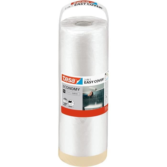 Easy Cover Film Economy - Film De Masquage 2 En 1 Pour Peinture Et ...