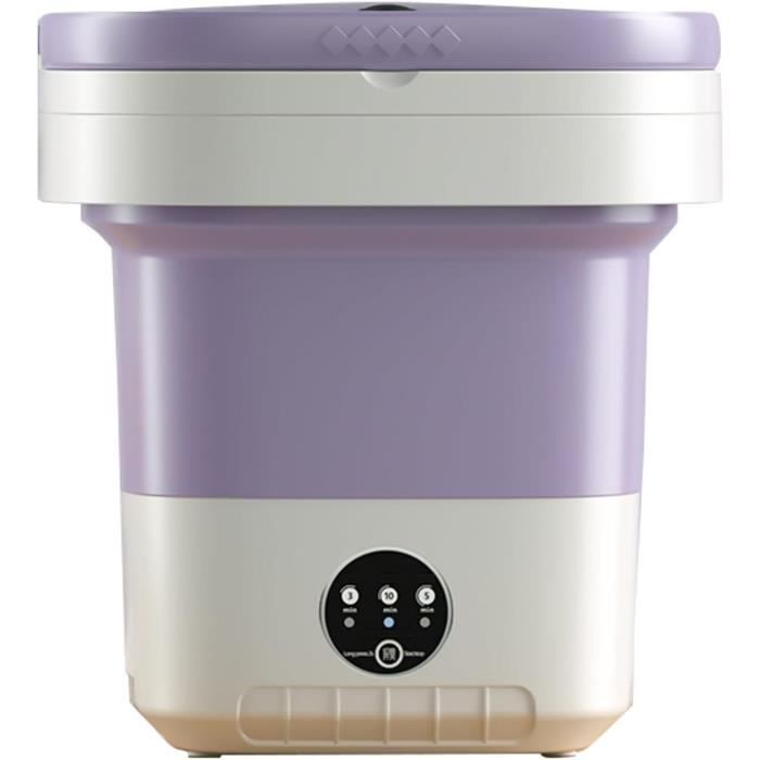 Mini Machine À Laver Portable De 7.5 L, Mini Machine À Laver À Écran ...