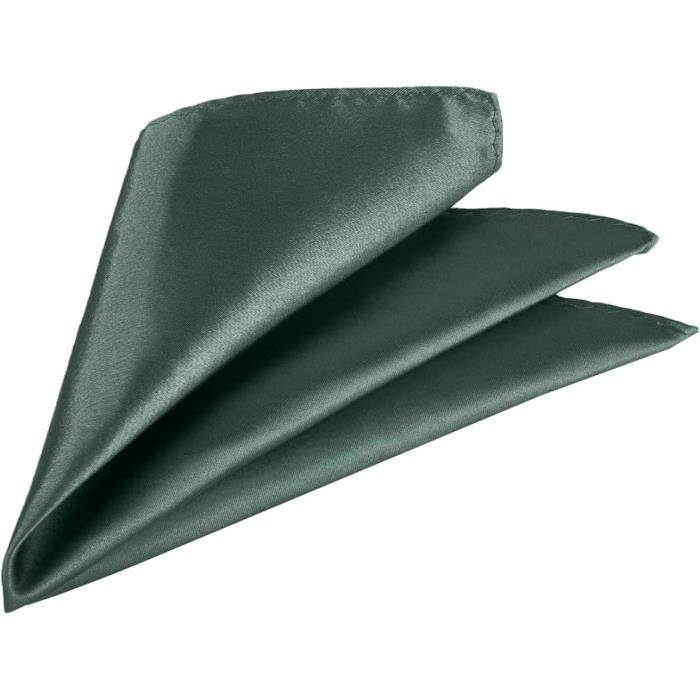 Trimming Shop Mouchoir en Satin, 23cm Carré Mouchoirs de Poche pour ...