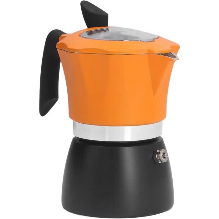 150 ML Aluminium Cuisinière Cafetière Classique Italien Forme Octogonale Style Double Couleur ...