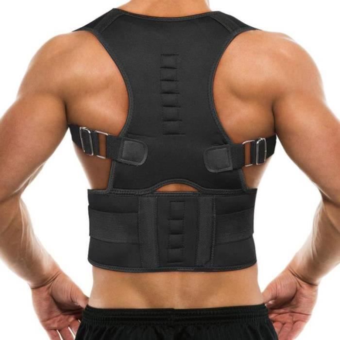Correcteur de posture Dos Réglable: Orthèse de maintien pour Colonne ...