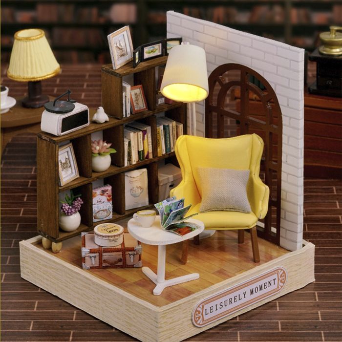 DAM Collection Coin de bonheur, Moments relaxants. Maquette 3D réaliste ...