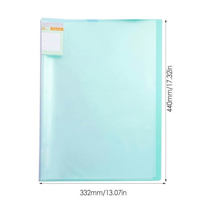 EJ.life Classeur de Présentation Portfolio Peinture A3 20 Pages ...