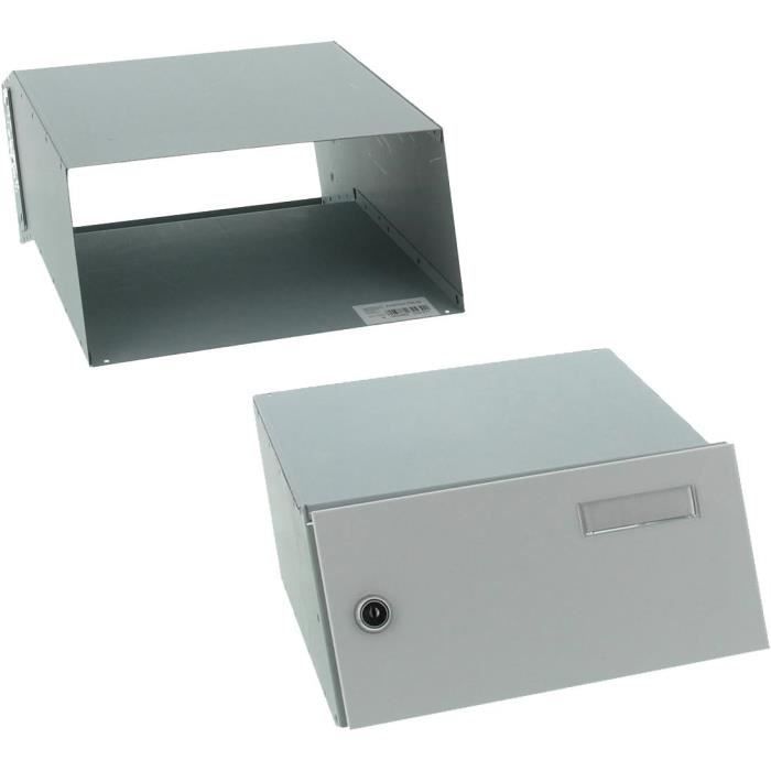 Boîte Aux Lettres Encastrable Sans Format De Fente, Format De Fente: A4, Acier Galvanisé, Kasten ...