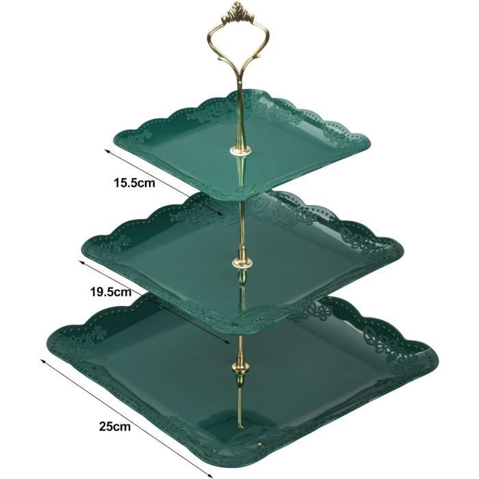 Presentoir A Gateau 3 Étages Présentoir À Gâteaux,Support Gateau ...