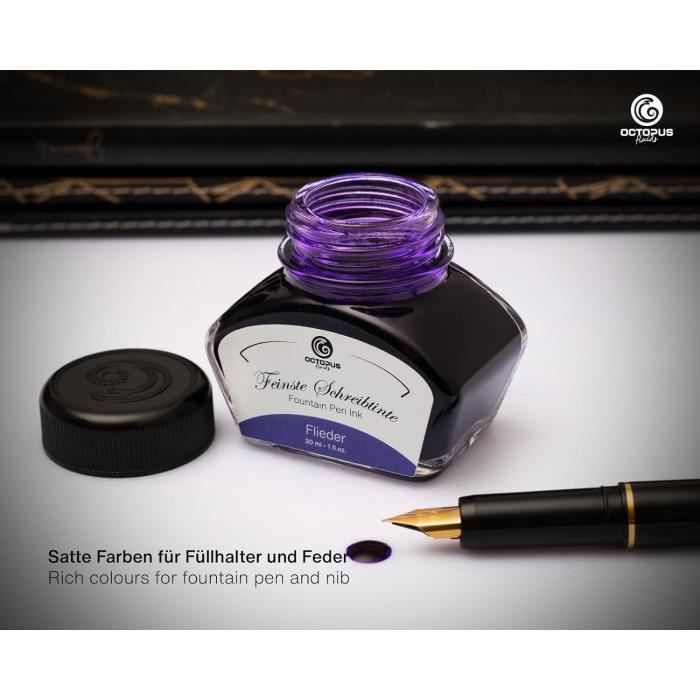 Encre Premium Pour Stylos-Plume Et Plumes, Différents Coloris, 30 Ml 30 ...