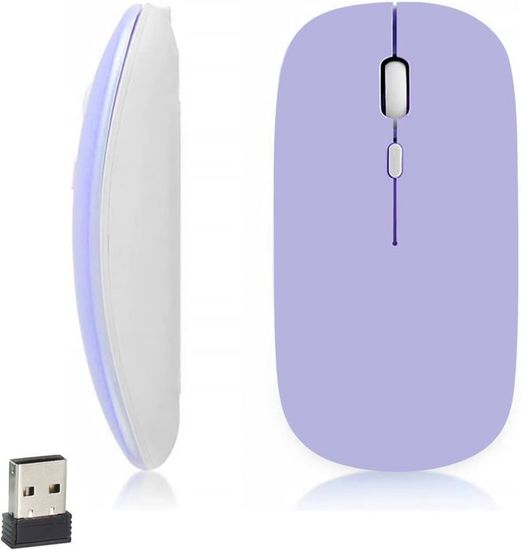Souris Bluetooth Sans Fil, Wireless Mouse, 1600 Dpi Adjustable, 3 ...