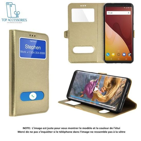 Etui fenêtre ORANGE RISE 54 or - Cdiscount Téléphonie