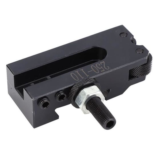 Garosa poteau d'outil 250-110 moletage tournant faisant face au support ...