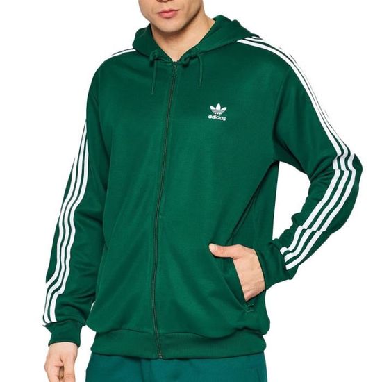 Veste Verte Homme Adidas Hoody Green - Cdiscount Prêt-à-Porter
