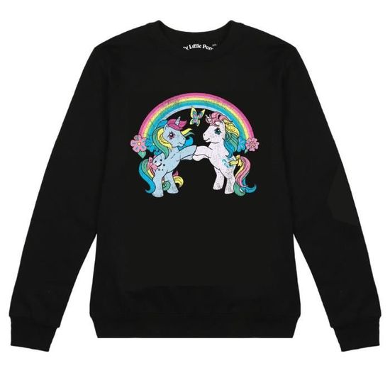 Sweat My Little Pony - Femme - Arc, Papillon, Licorne - Col ras-du-cou ...